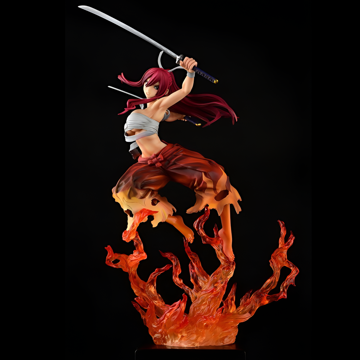 Fairy Tail - Erza Scarlet - Samurai Light Flame Manjo ver. Rouge (Orca ...