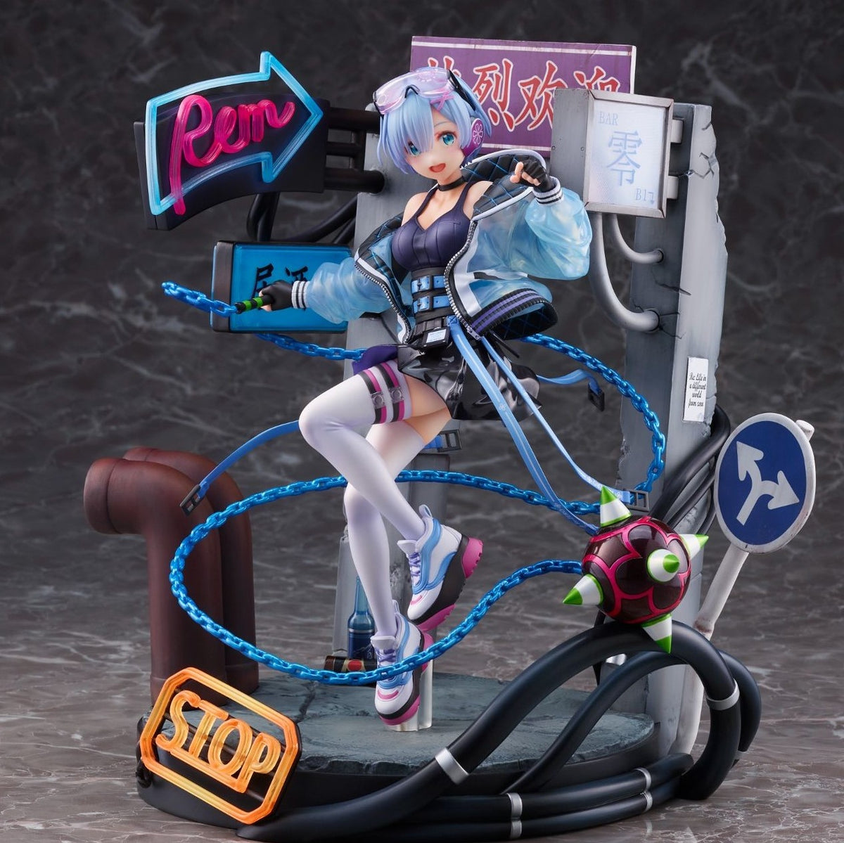 Re:Zero - Rem - SSF - Neon City Ver. (Alpha Satellite, eStream) – Exfigure